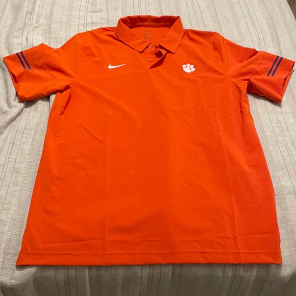 Nike | Shirts | Nike Clemson Tigers Polo | Poshmark